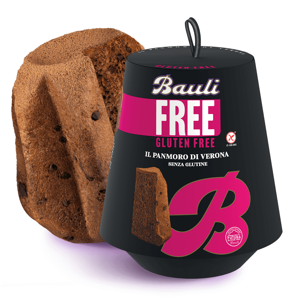 Panettone Moro con gocce di cioccolato | Bauli