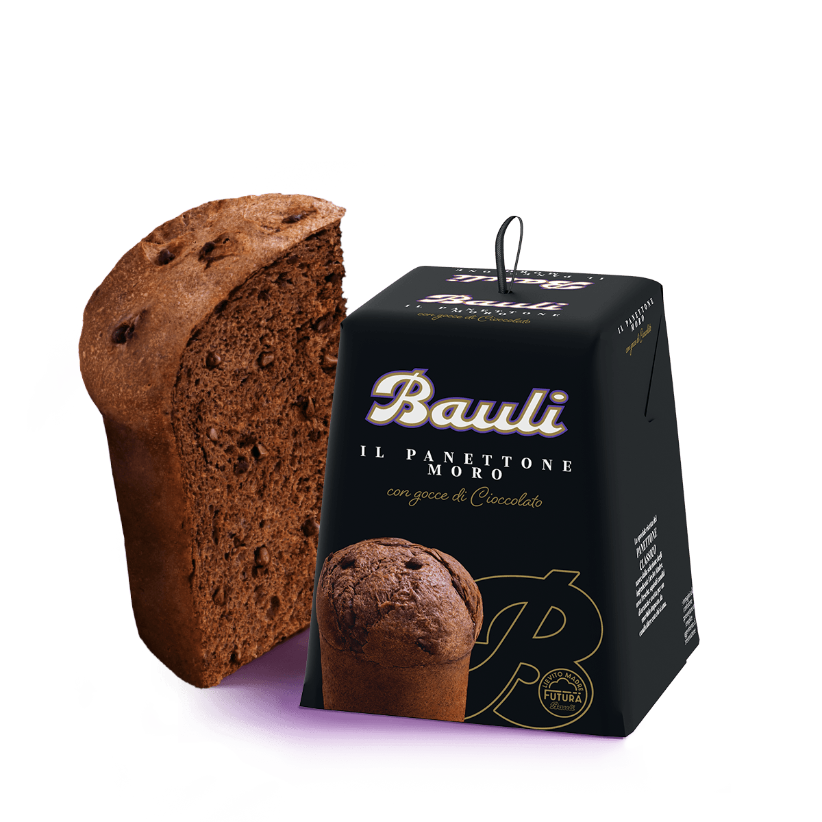 Panettone Moro con gocce di cioccolato | Bauli