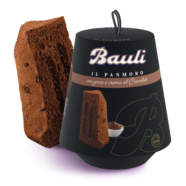 Panettone Moro con gocce di cioccolato | Bauli