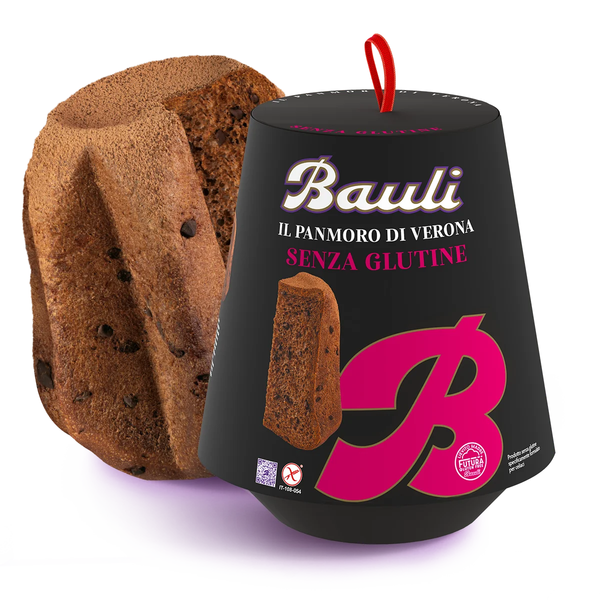Panmoro Senza Glutine, Pandoro al cioccolato | Bauli