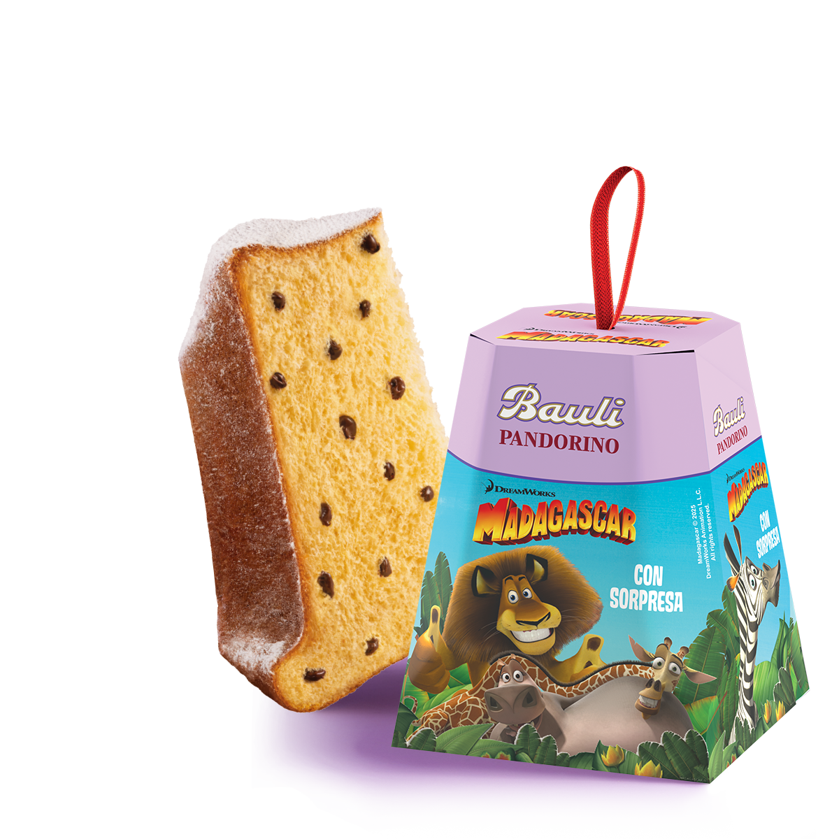 Mini Pandoro Madagascar | Bauli
